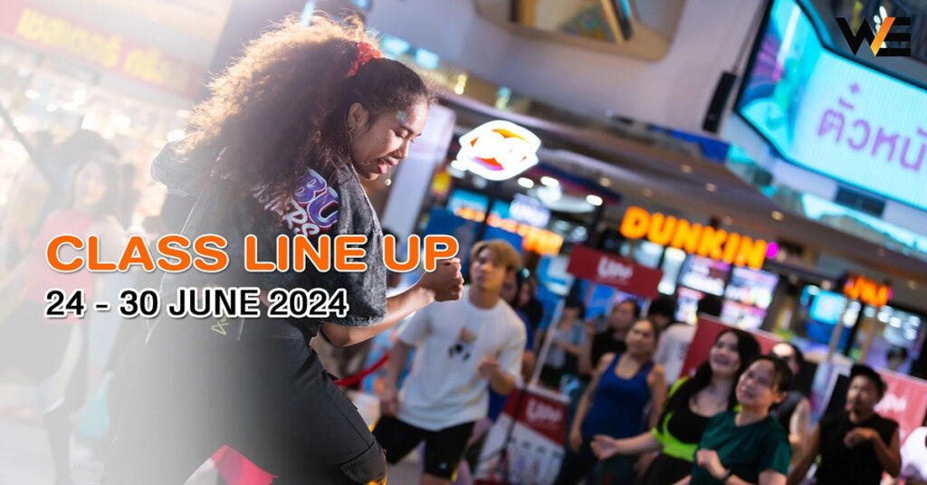 Class Lineup – WE FITNESS SOCIETY